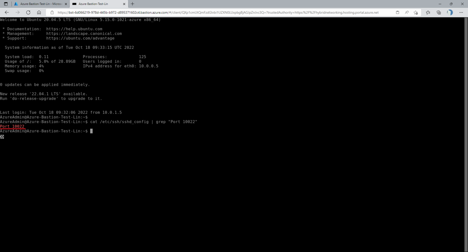RDP/SSH 待受 TCP ポートを変更した Azure 仮想マシンに対する Azure Bastion を用いたリモート接続について | 焦げlog